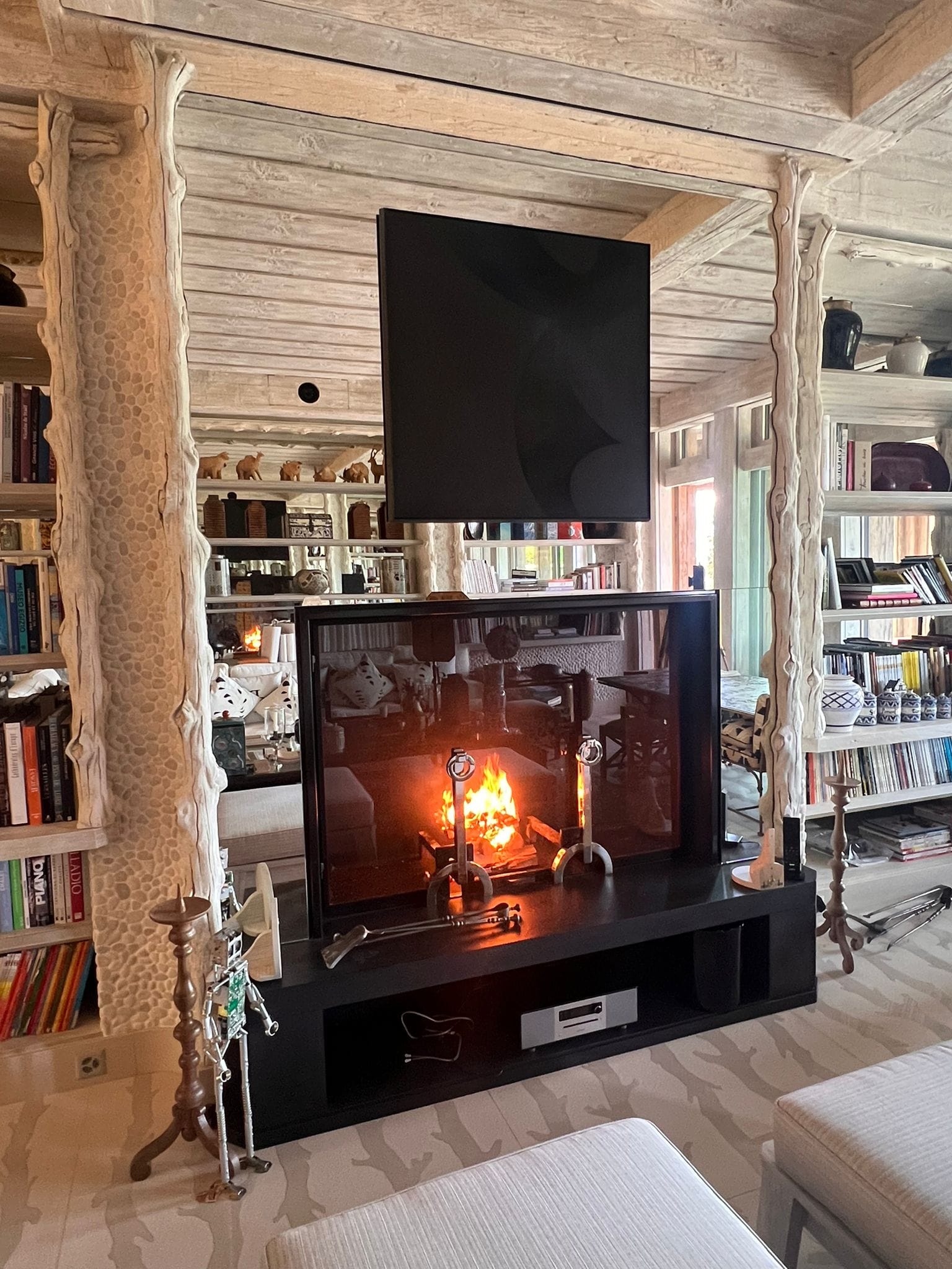 Cheminée création sur mesure - Cheminées du Valais
